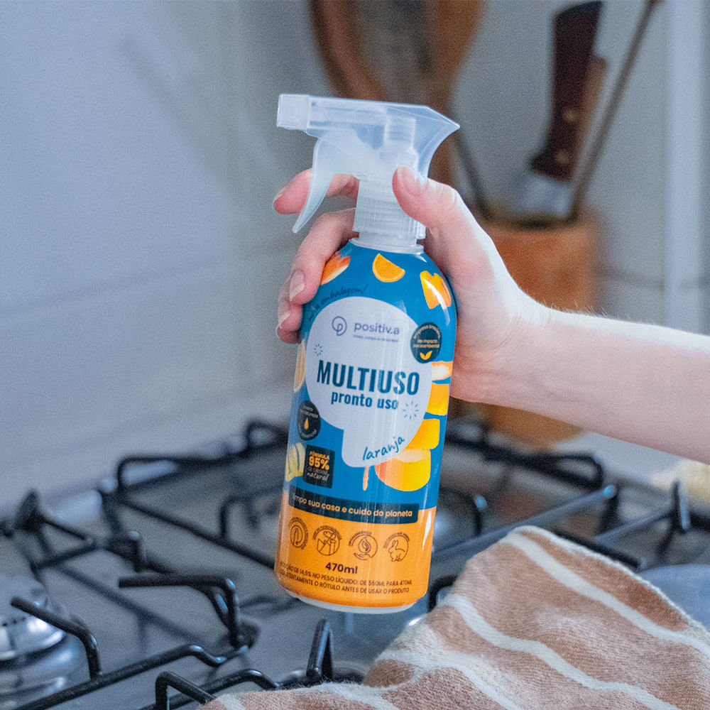 Multiuso Pronto Uso Laranja 470ml - Positiv.a | Produtos naturais